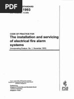SS638: Code of Practice For Electrical Installations | PDF