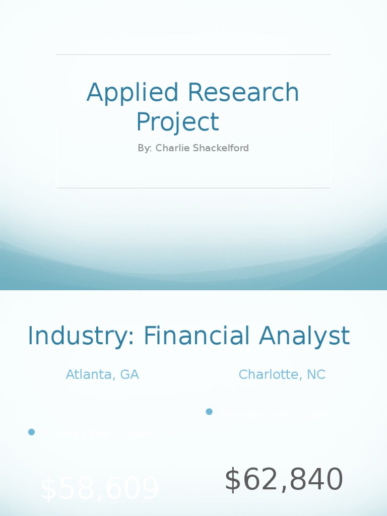 Cost of Living: Atlanta vs. Charlotte | PDF | Financial Analyst ...