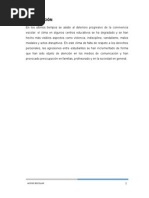 Proyecto de Investigacion. Acoso Escolar (Bullying) | PDF | Violencia ...