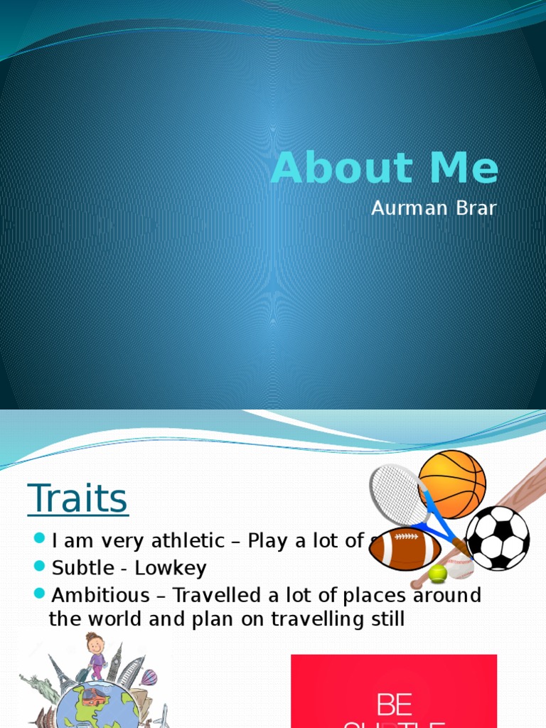 About Me | PDF | Sports | Leisure