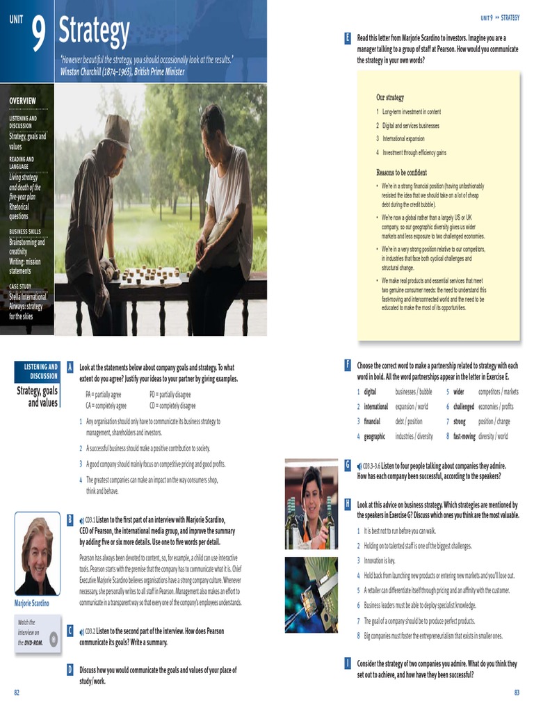 Market Leader Advanced 3E Pp82-89 | PDF | Low Cost Carrier | Strategic ...