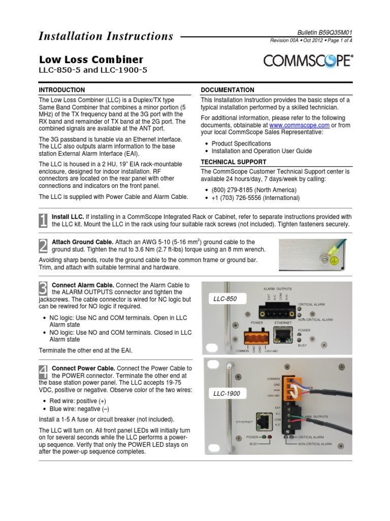 Commscope LLC Reference | PDF | Computers | Technology & Engineering