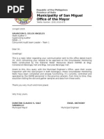 Request Letter (Denr) | PDF | Home & Garden