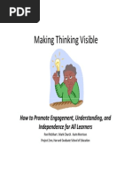 PZ's Thinking Routines Toolbox - Project Zero | PDF | Thought | Learning