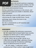 Colostomy Nursing Care Plan | PDF | Clinical Medicine | Medical Specialties