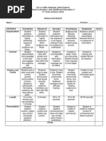Criteria Creativity: Collage Rubric | PDF | Art