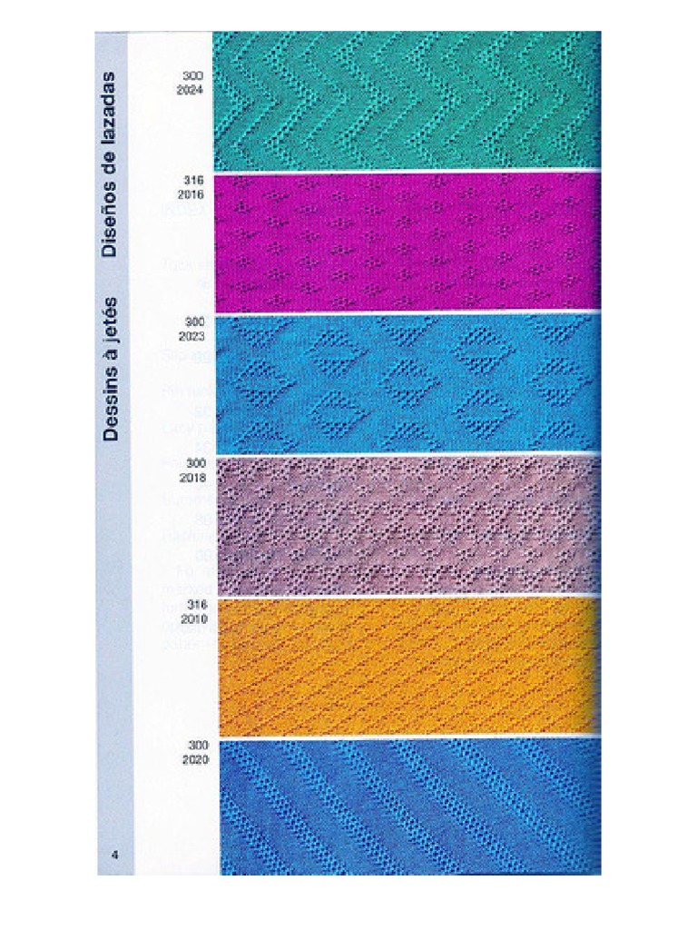 Passap E8000 Patterns | PDF