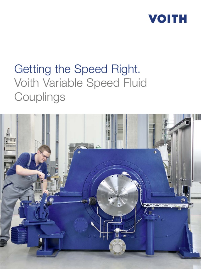 Variable Speed Fluid Couplings - Brochure 2014 (Voith) | PDF ...