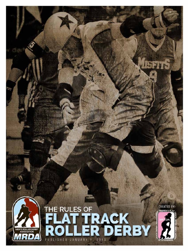 Men's Roller Derby Association (MRDA) Rules | PDF | Referee | Team Sports