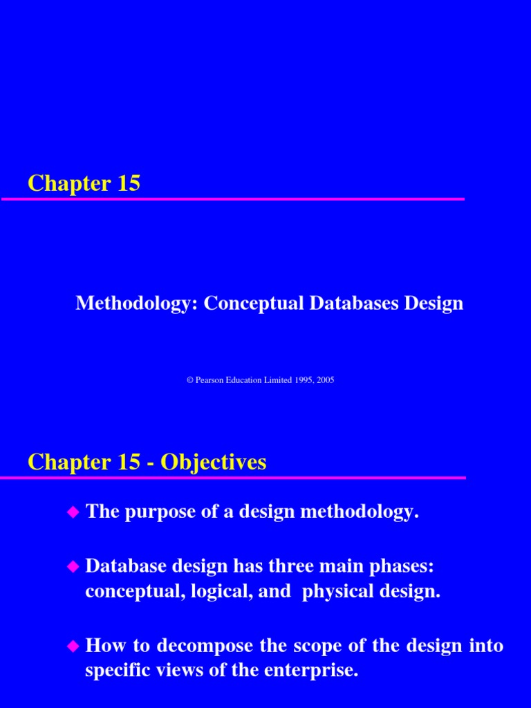 15 - Conceptual Database Design | PDF | Conceptual Model | Data Model