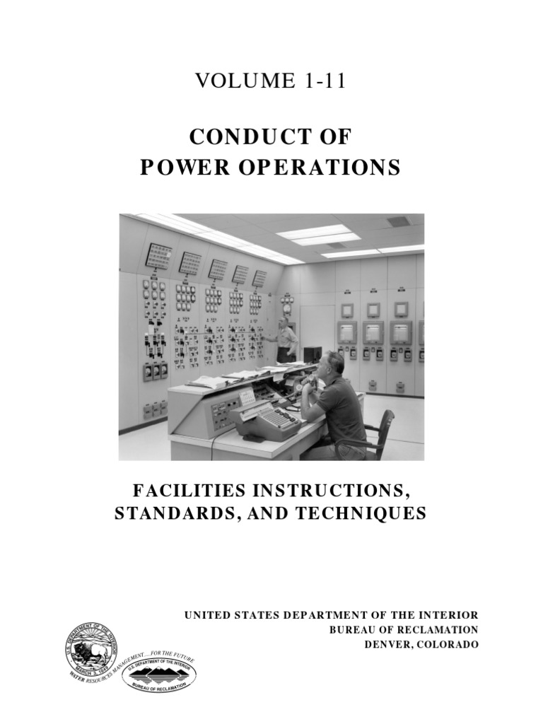 Conduct of Power Operations: VOLUME 1-11 | PDF | Relay | Transformer