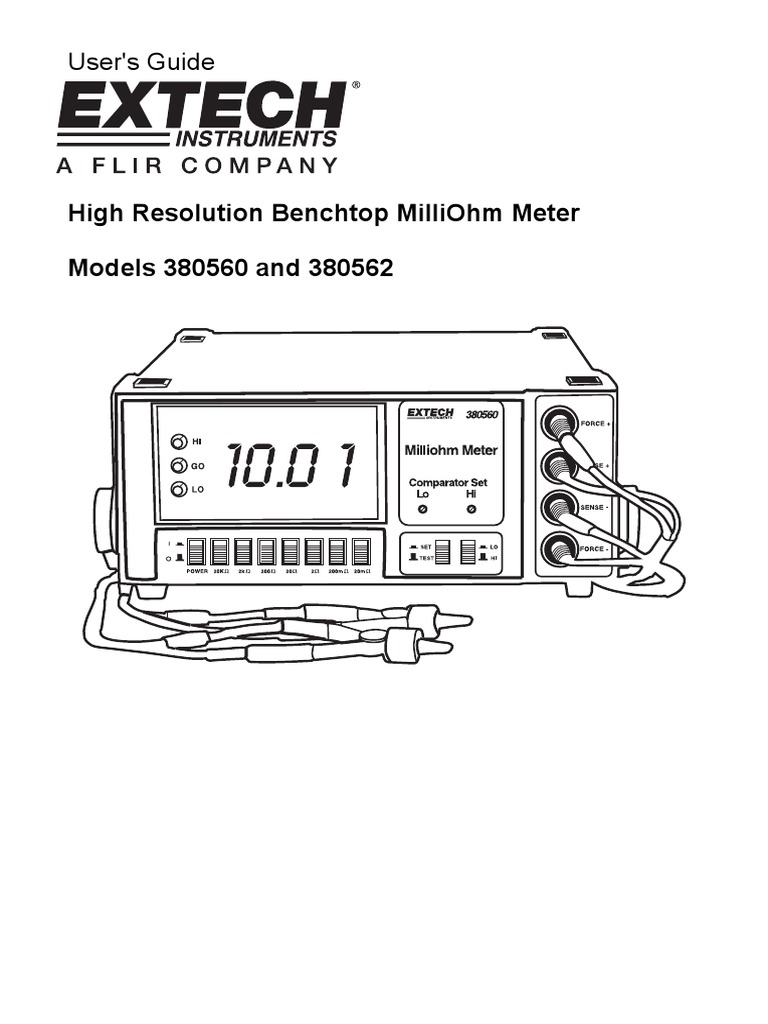Extech 380562 | PDF | Light Emitting Diode | Mains Electricity