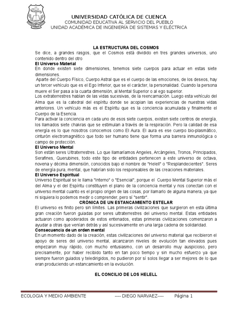 Resumen Estructura Del Cosmos | PDF | Imperio Inca | Vida extraterrestre