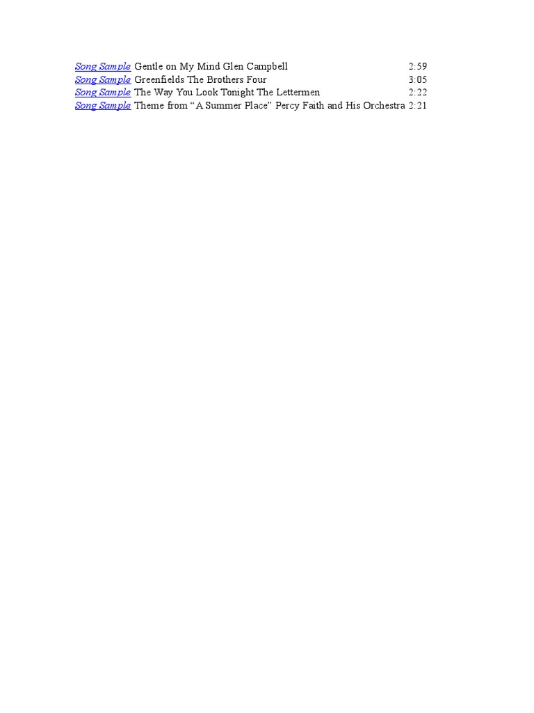 Song Sample Song Sample Song Sample Song Sample | PDF