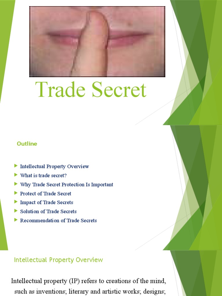 Trade Secrets | PDF | Trade Secret | Intellectual Property