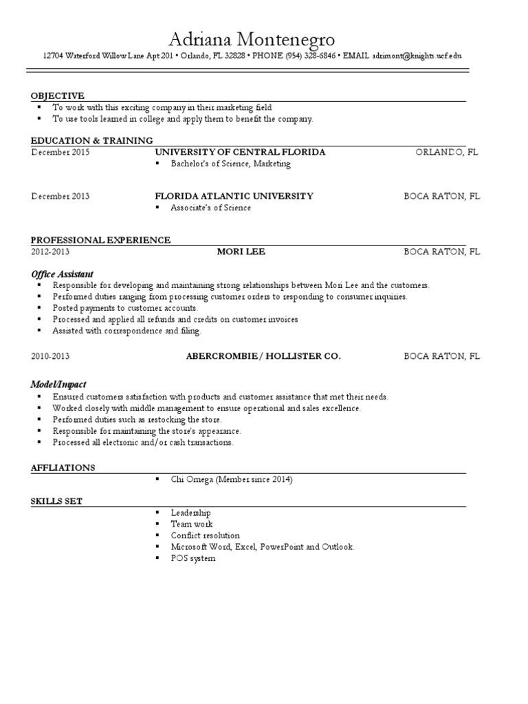 Adri Resume | PDF