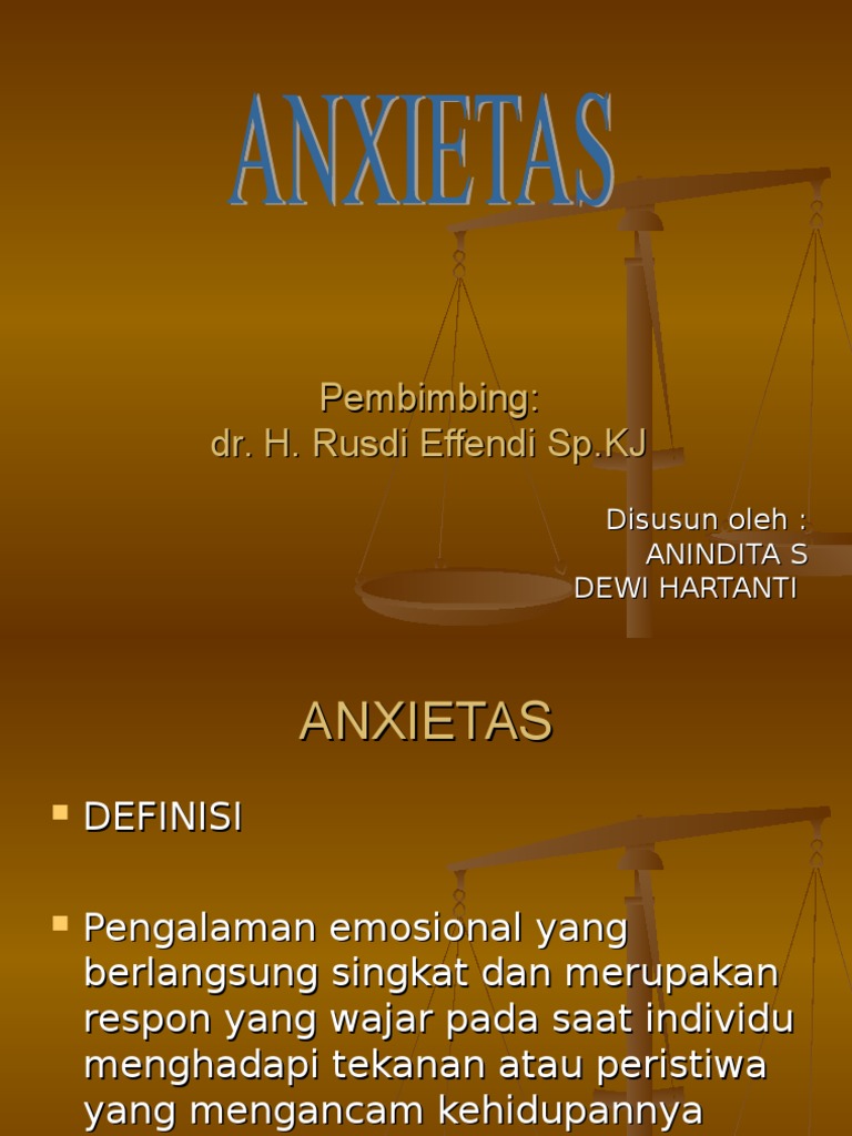 ANXIETAS | PDF