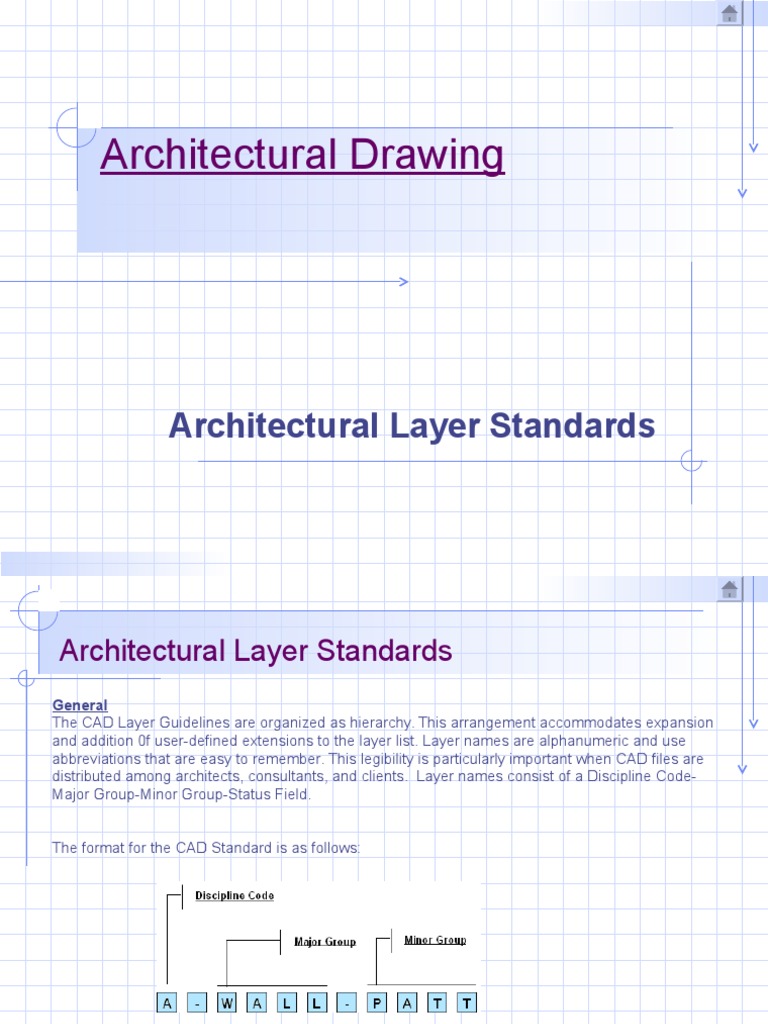 Architectural Layer Standards | Download Free PDF | Art Media | Civil ...