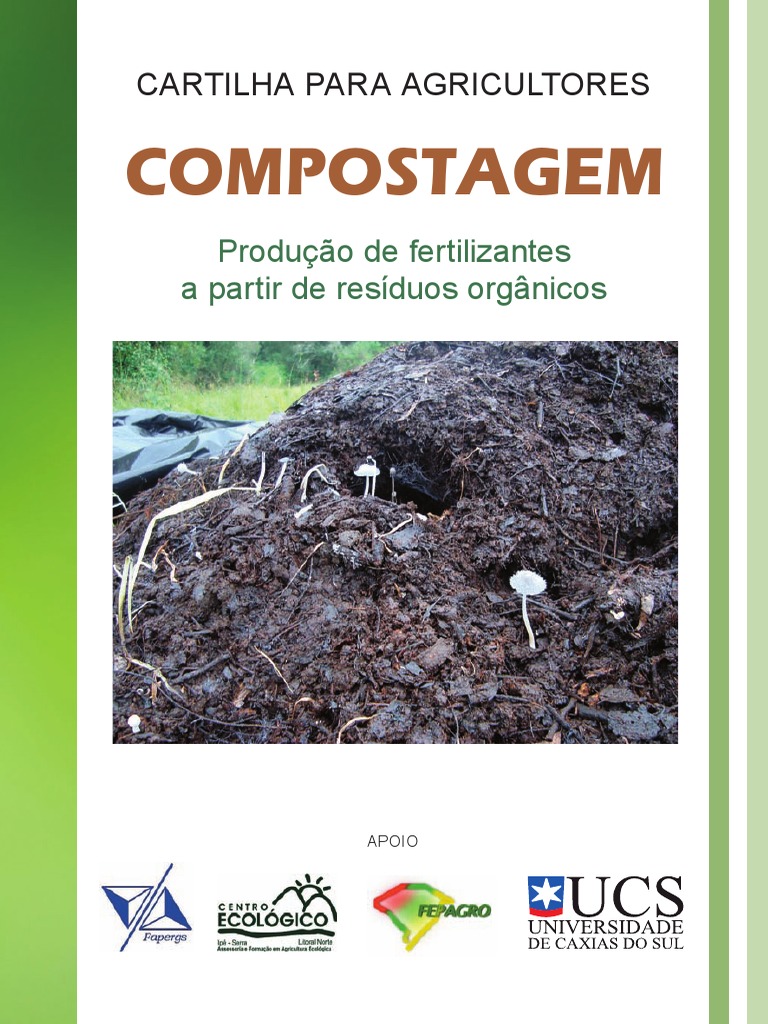 cartilha compostagem | Fertilizante | Desperdício