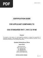 CWB W47.1 Study Guide PDF | PDF | Welding | Construction