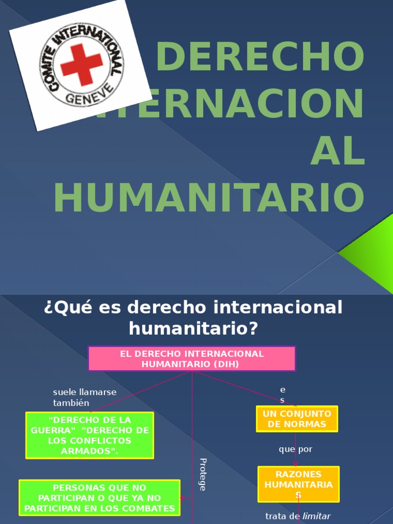 Derecho Internacional Humanitario | Relaciones Internacionales ...