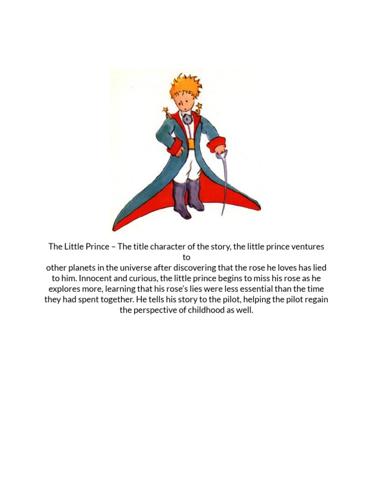 The Little Prince | PDF | The Little Prince