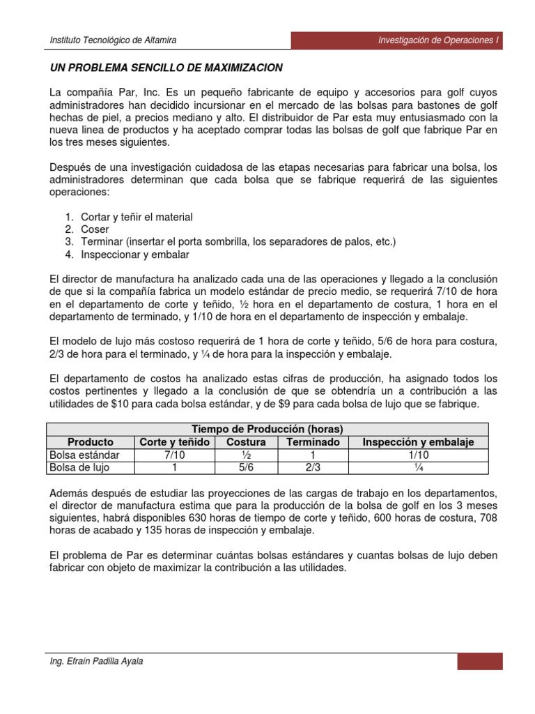 Programacion Lineal Metodo Grafico | PDF | Coche | Maíz