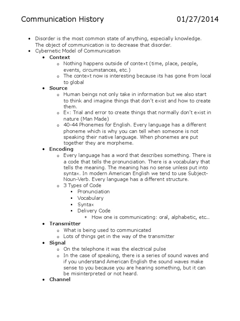 Communication History | PDF | Writing | Neanderthal