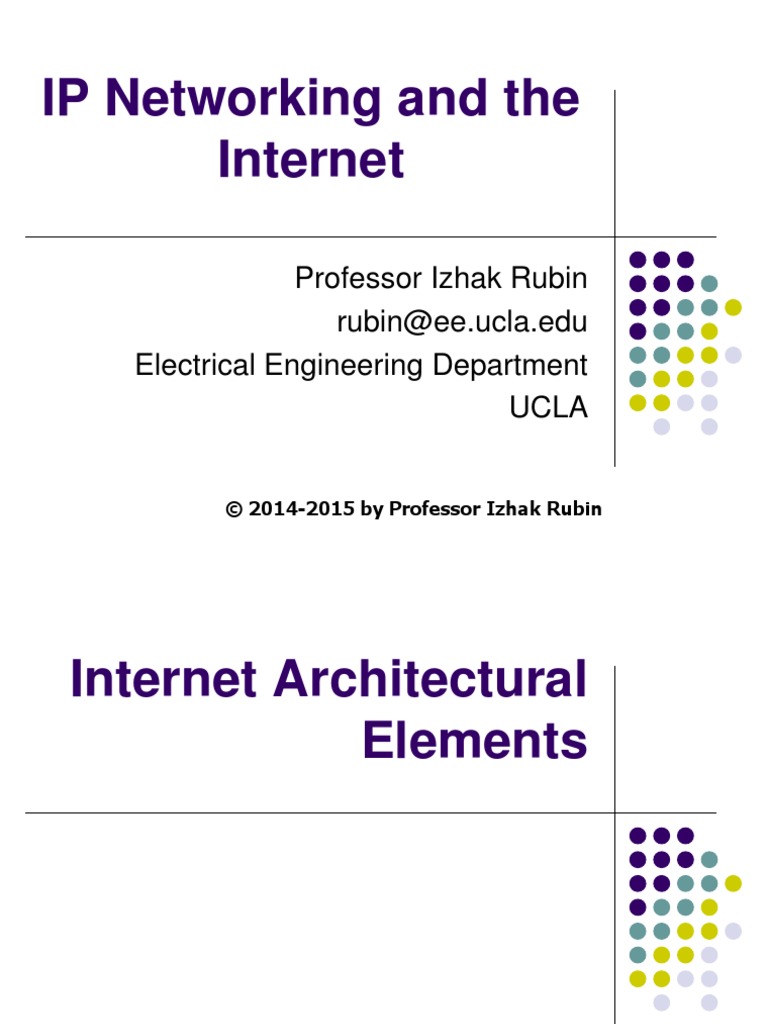 Section 7 Tcpip Networking And The Internet Download Free Pdf I Pv6 Transmission Control 