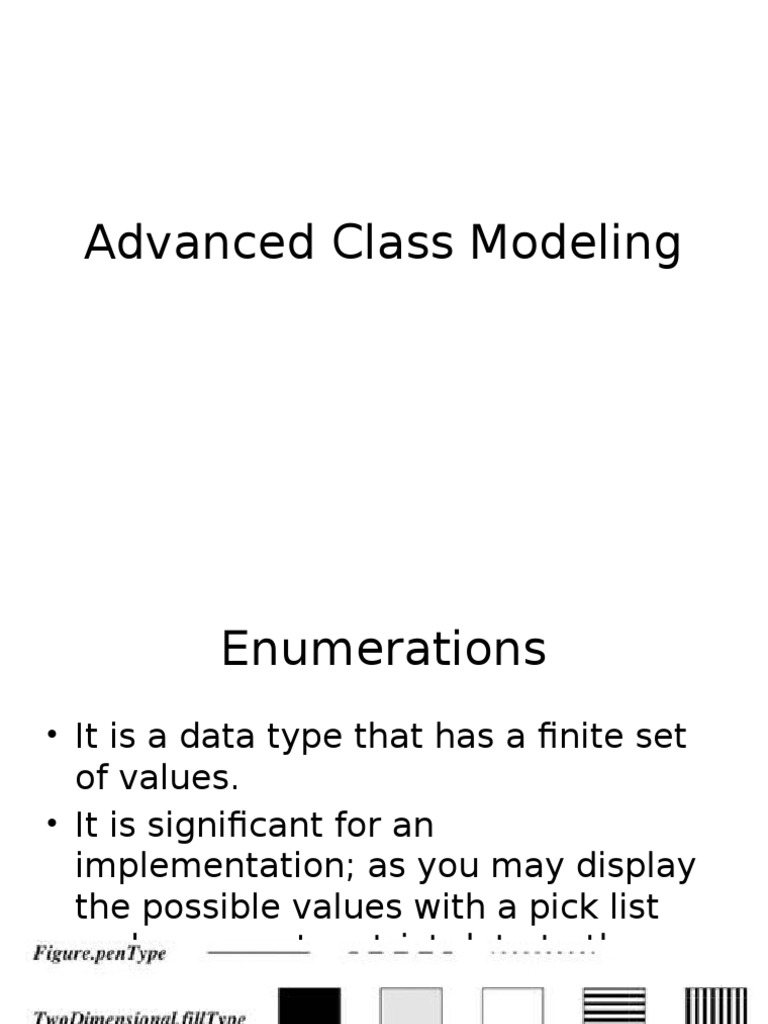 Advanced UML Class Attributes | PDF | Class (Computer Programming ...