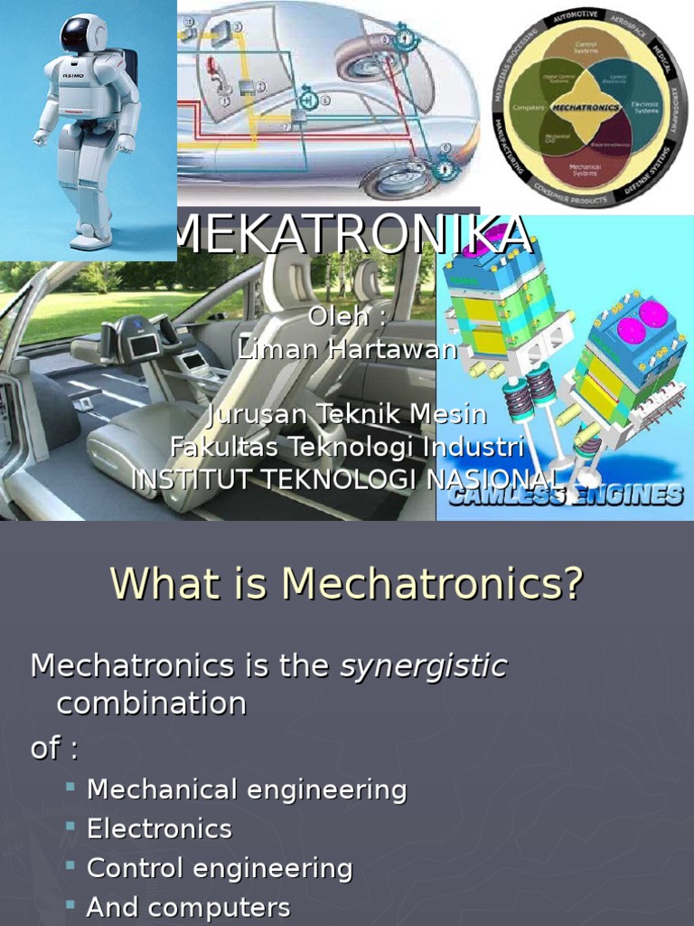 MEKATRONIKA | Mechatronics | Signal (Electrical Engineering)
