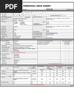 PDS Sample | PDF | Graduate School | Government