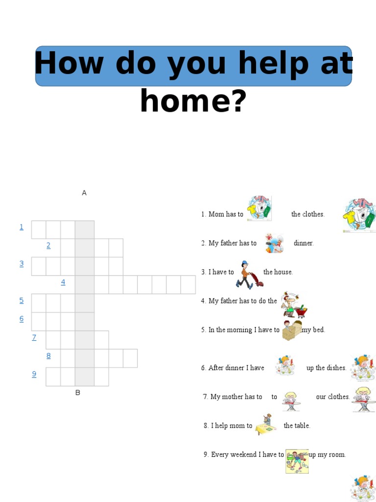 How Do You Help at Home? | PDF