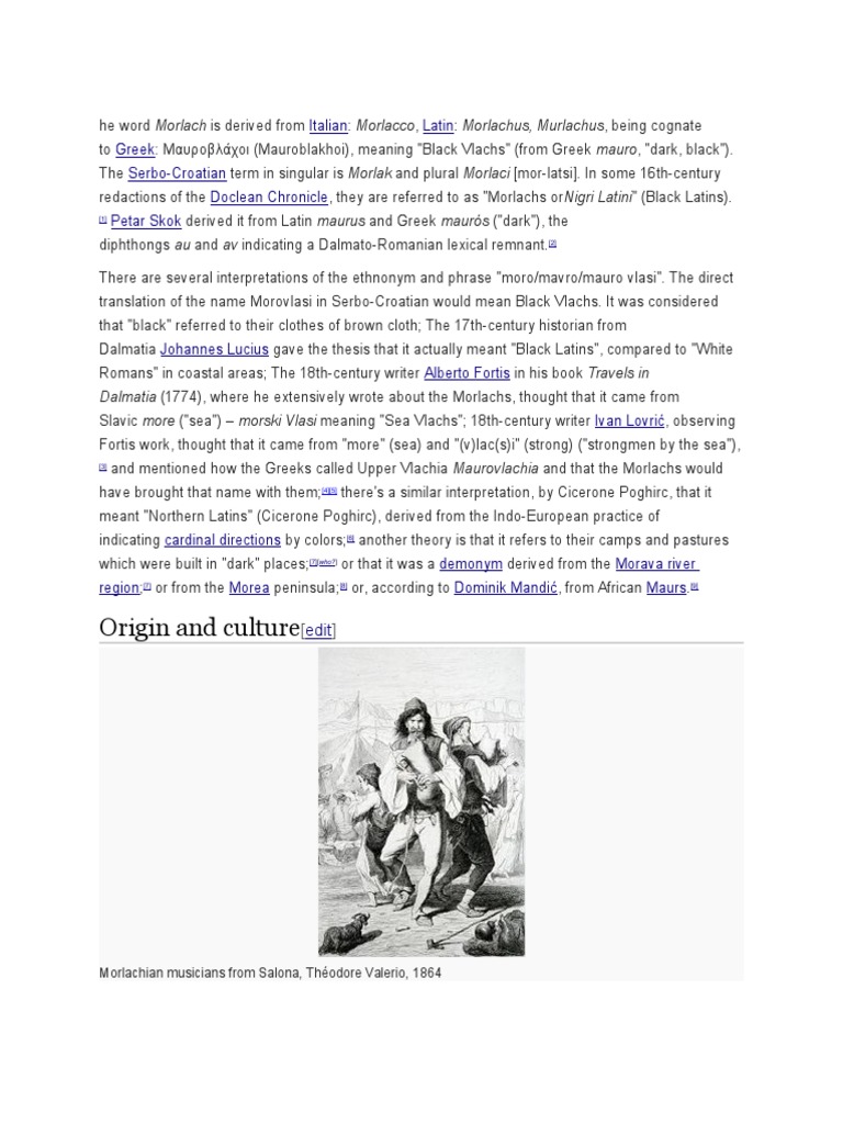 Morlahi, Vlahi Negri, Barbari | PDF | Slavs | Europe Travel