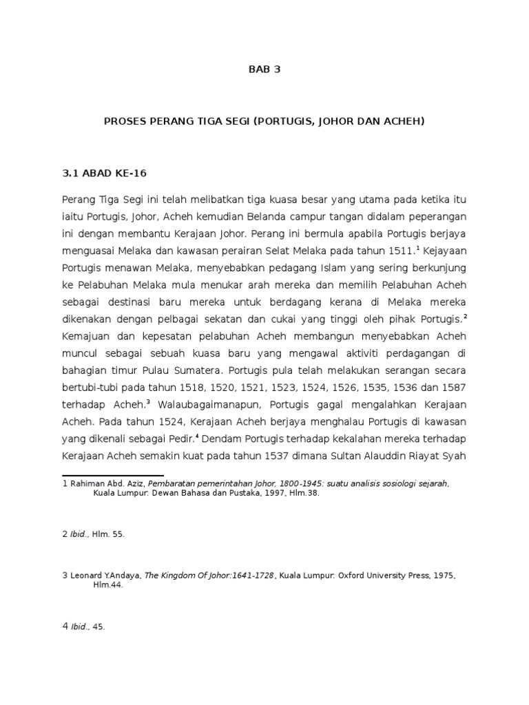 BAB 3 Proses Perang Tiga Segi. | PDF