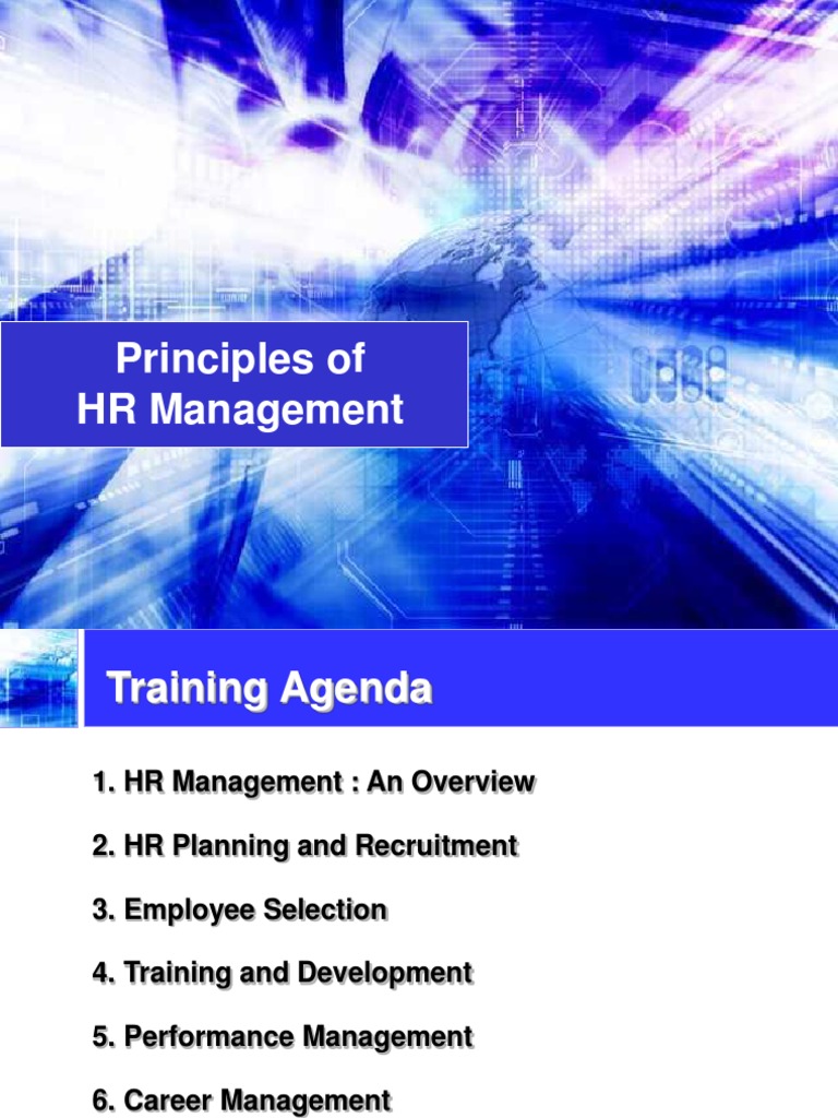 Principles of HRM | PDF