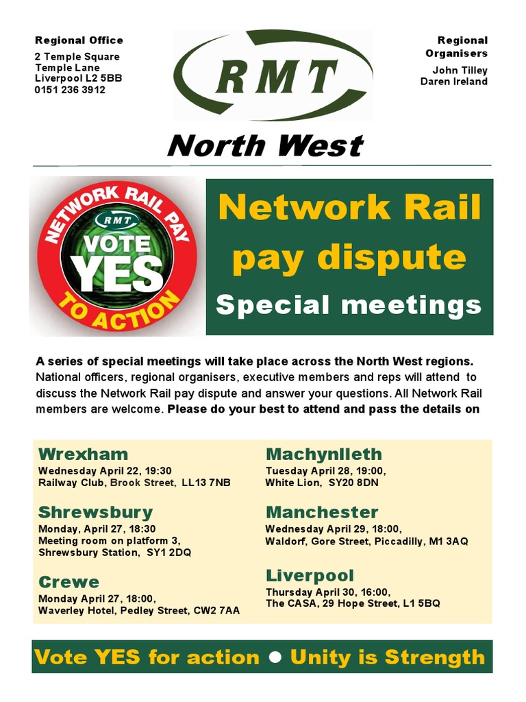 Network Rail Special Meetings | PDF