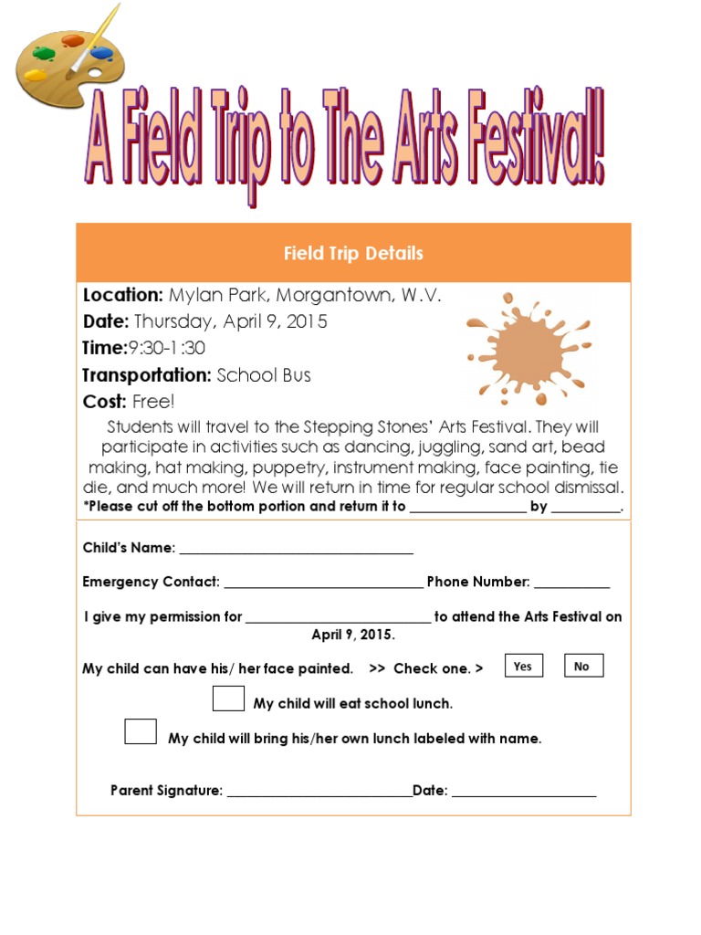 Field Trip to Arts Festival Details | PDF | Social Science | Language ...