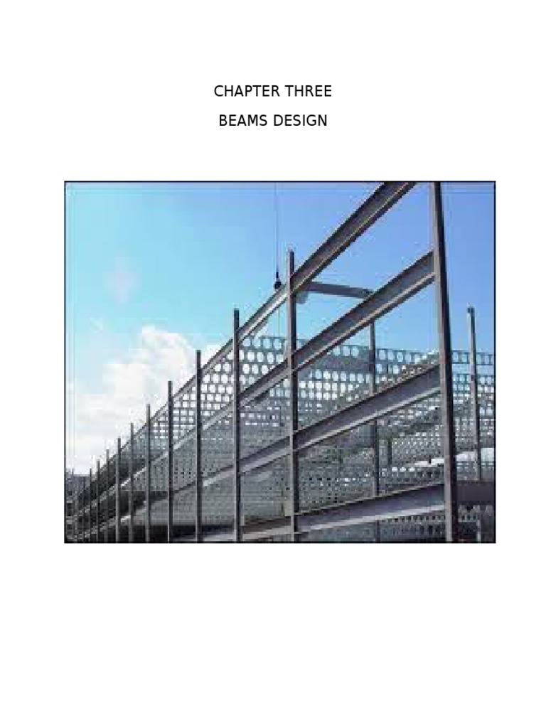 Chapter Three Beams Design | PDF | Science & Mathematics