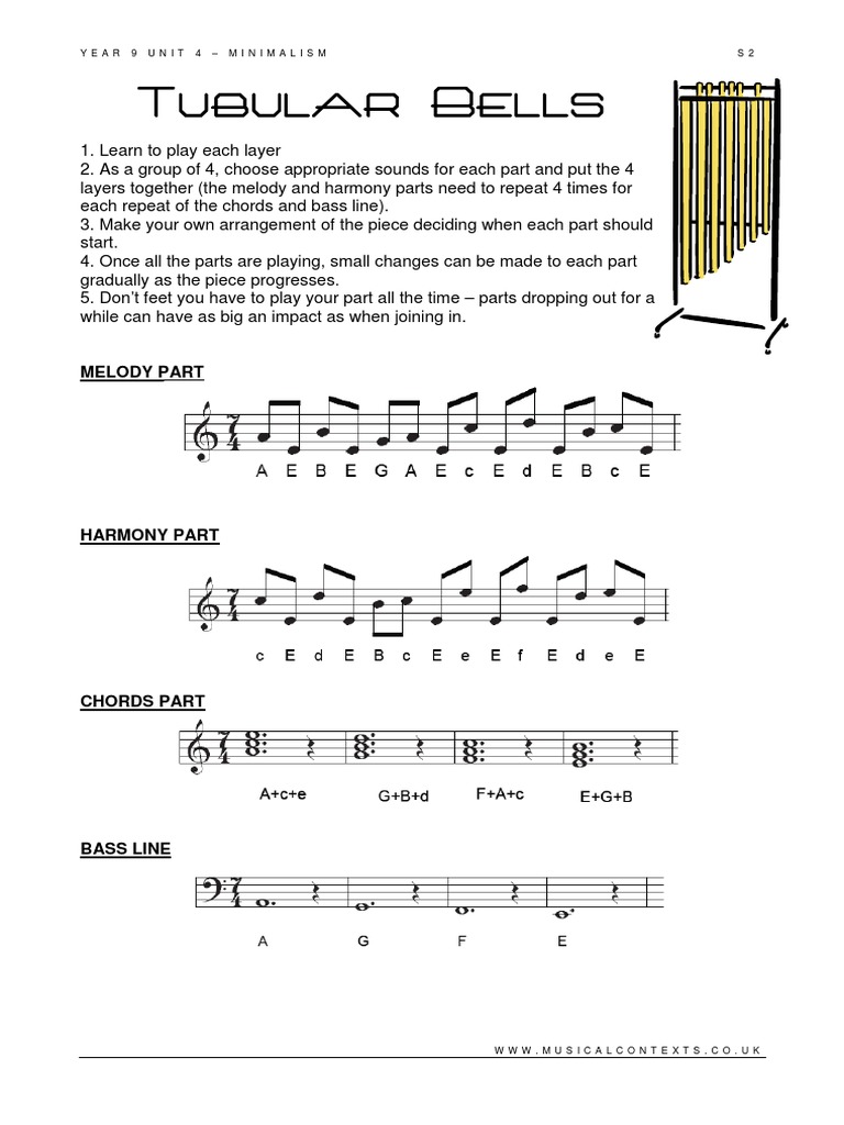 Tubular Bells Score | PDF | Language Arts & Discipline | Art