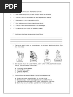 Examen de Don Quijote: Preguntas y Respuestas | PDF | Miguel De ...