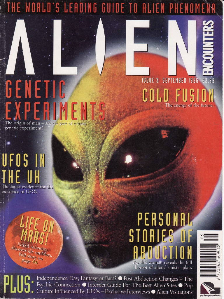 Alien Encounters Issue 3 | Evolution | Human