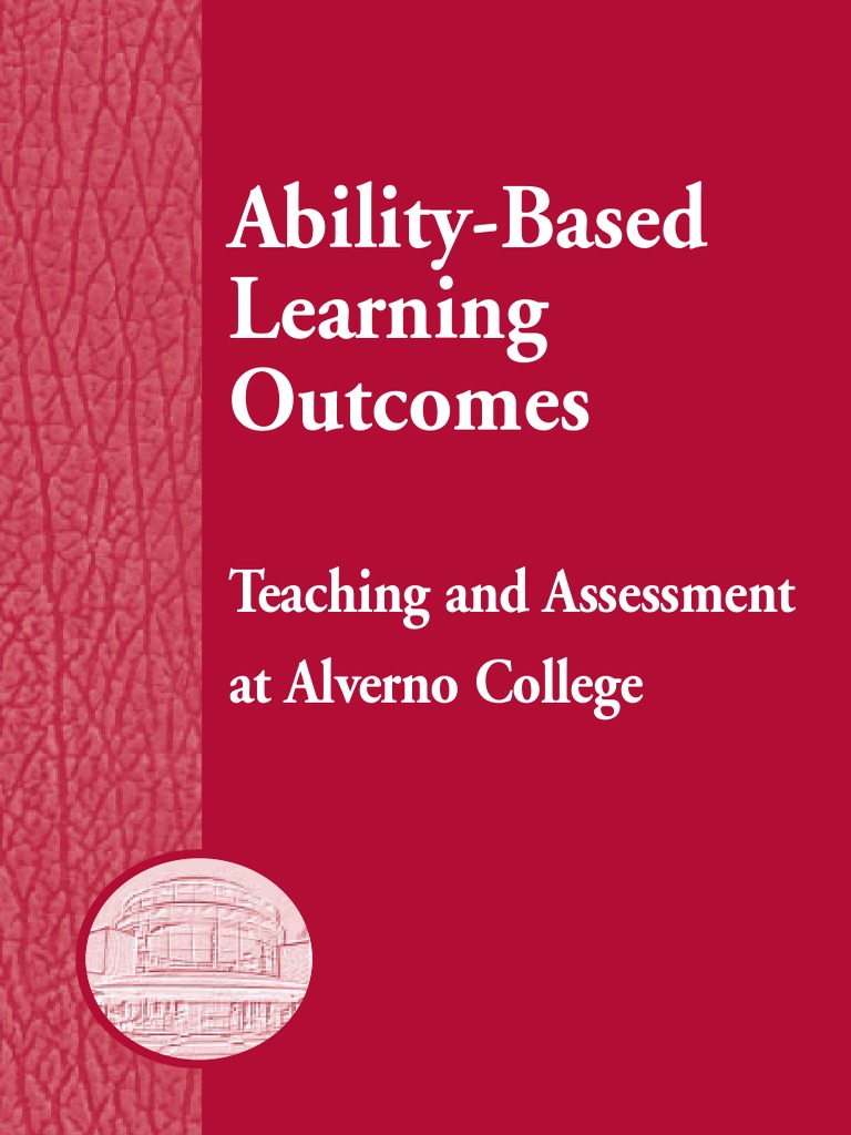 Ability Based Book. Alverno College Faculty 2005 | PDF | Curriculum ...
