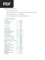 DIN 5480 Spline Calculator Guide | PDF