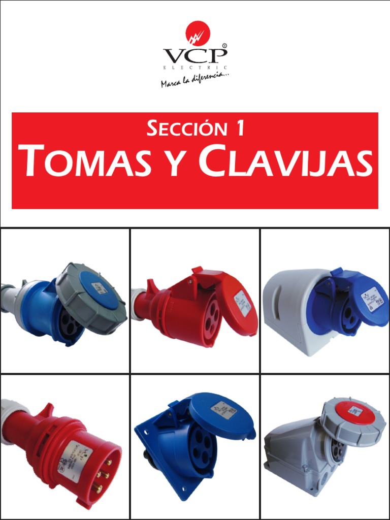 213 VCP Electric-Laumayer-Tomas y Clavijas Especiales-Tomas y Clavijas Industriales | PDF ...