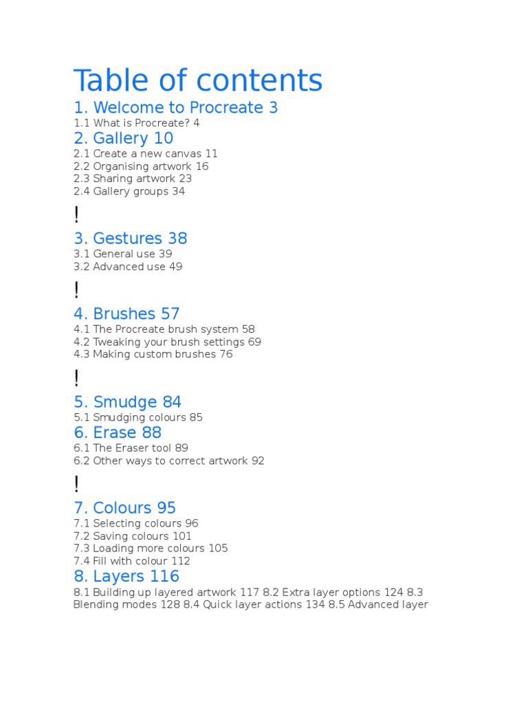 Procreate User Guide | PDF | File Format | Adobe Photoshop