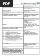 Guidance On Converting Between Anticoagulant Regimens | PDF | Pharmacy ...
