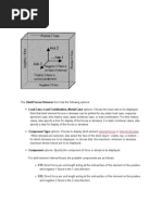 Shell Forces/Stresses Form: Load Case/ Load Combination / Modal Case ...