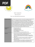 School Readiness Assessment Tool | PDF | Preschool | Educational Assessment