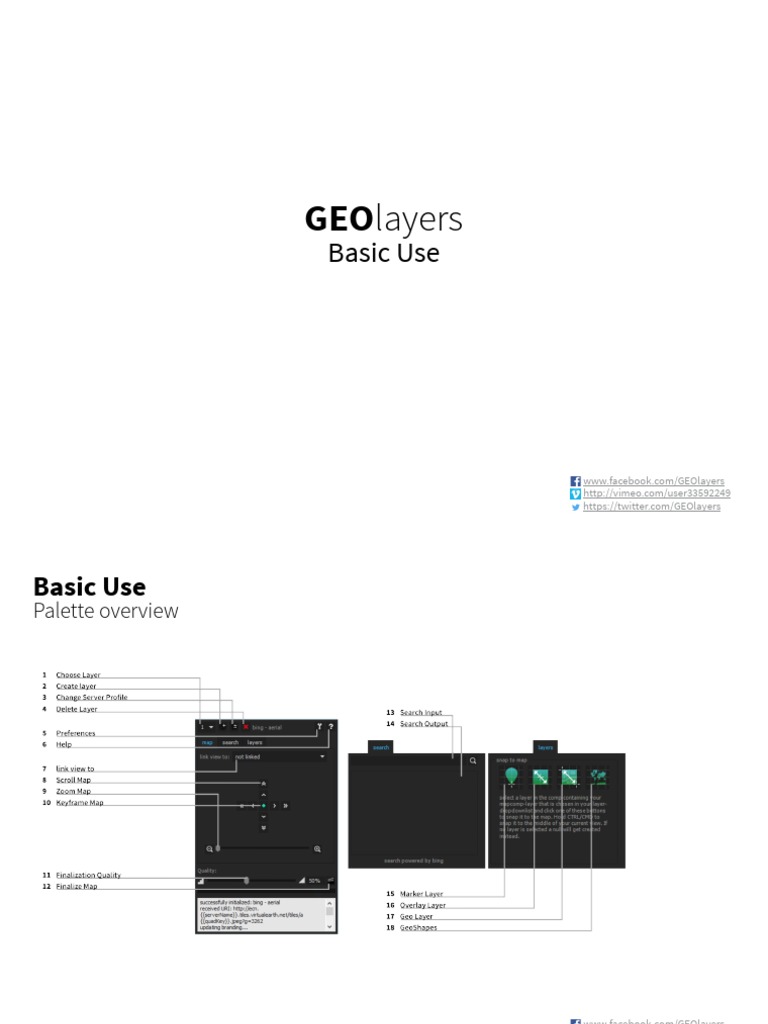 GEOlayers Quick Start Guide | Download Free PDF | Digital Technology ...